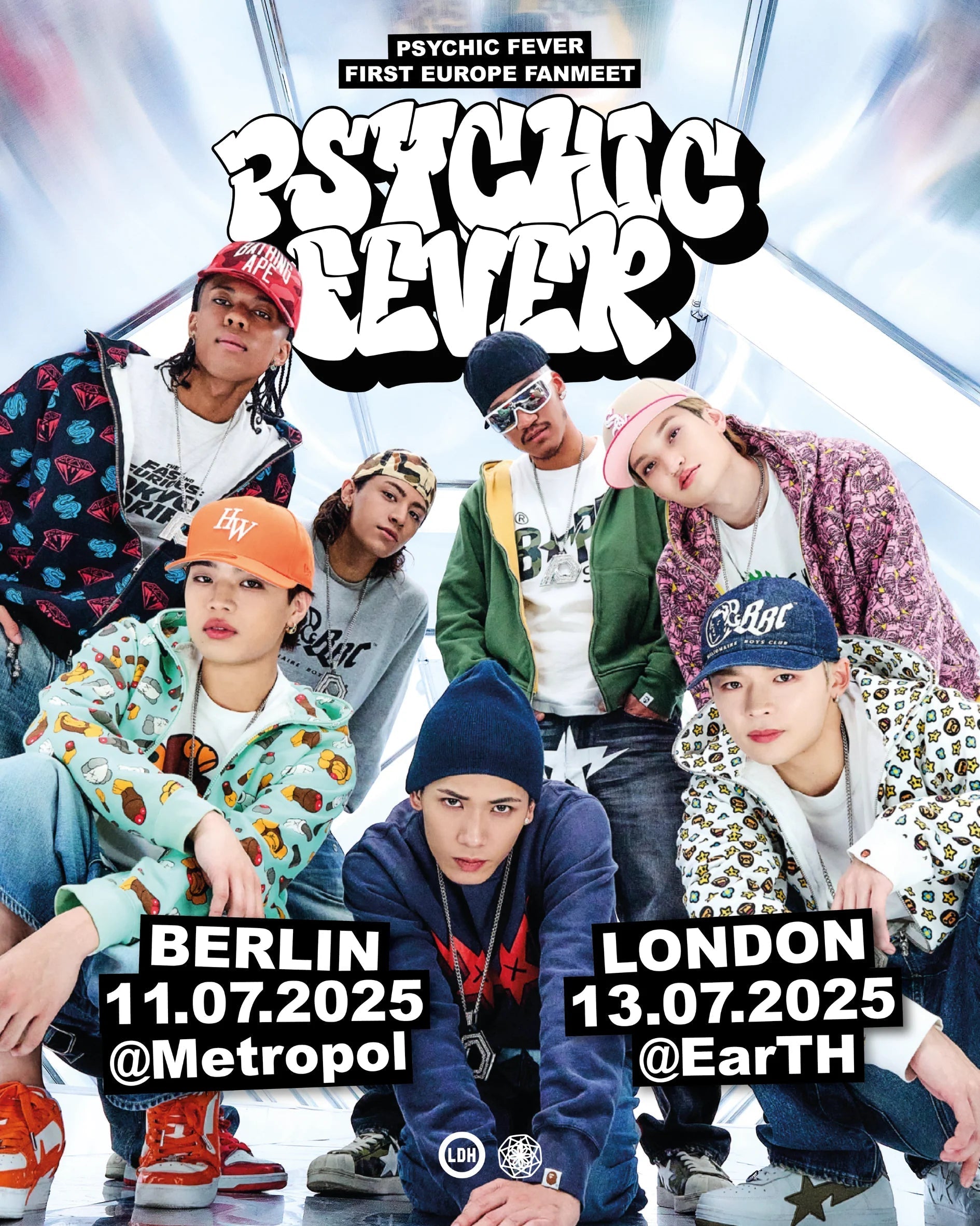 [Berlin Schedule] Psychic Fever First Europe Fanmeet Tour - sokollabeu